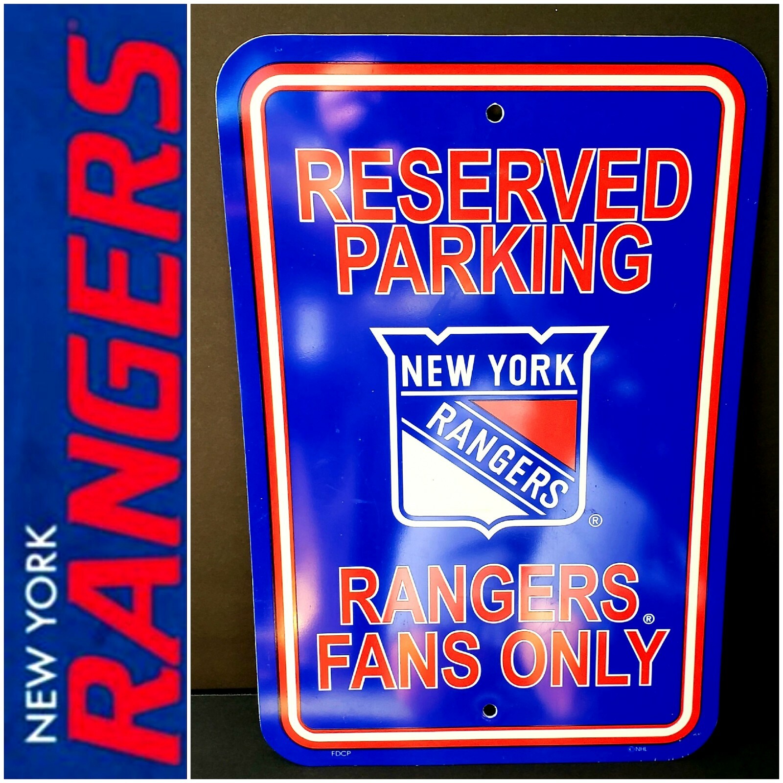 New York Rangers Man Cave Sign Ranger Hockey Fan 11" X 17" | eBay