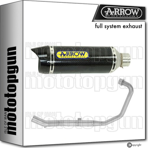 ARROW FULL SYSTEM EXHAUST OK THUNDER CARBON C HONDA CB 125 R 2020 20 ...