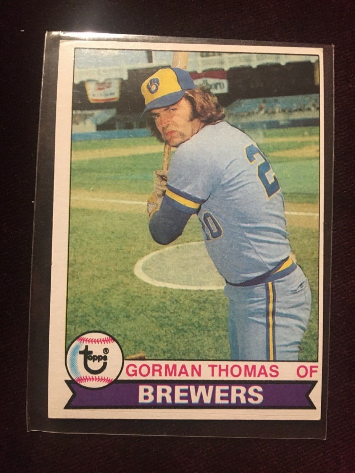 1979 Topps #376 Brewers Gorman Thomas Baseball Card | eBay