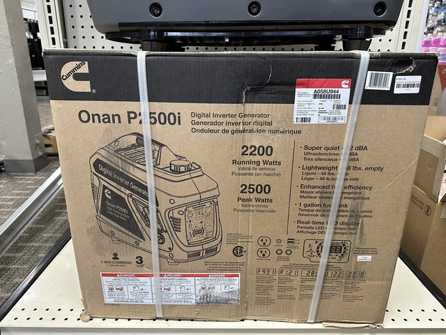 Cummins Onan P2500I Portable Gas Inverter - A058U944 for sale online | eBay