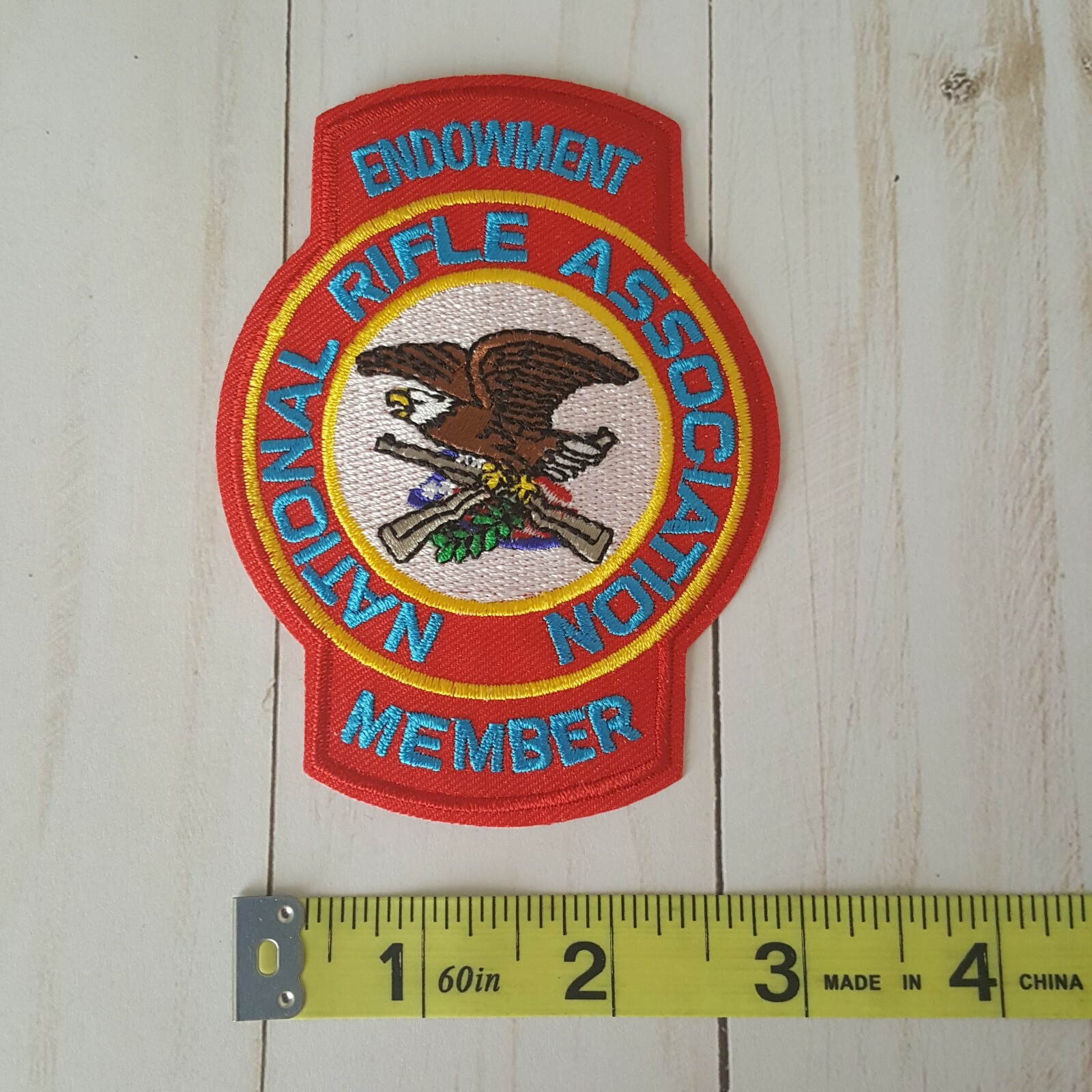 NRA ENDOWMENT MEMBER Embroidered Patch 2nd Amendment - Brand NEW !!! | eBay