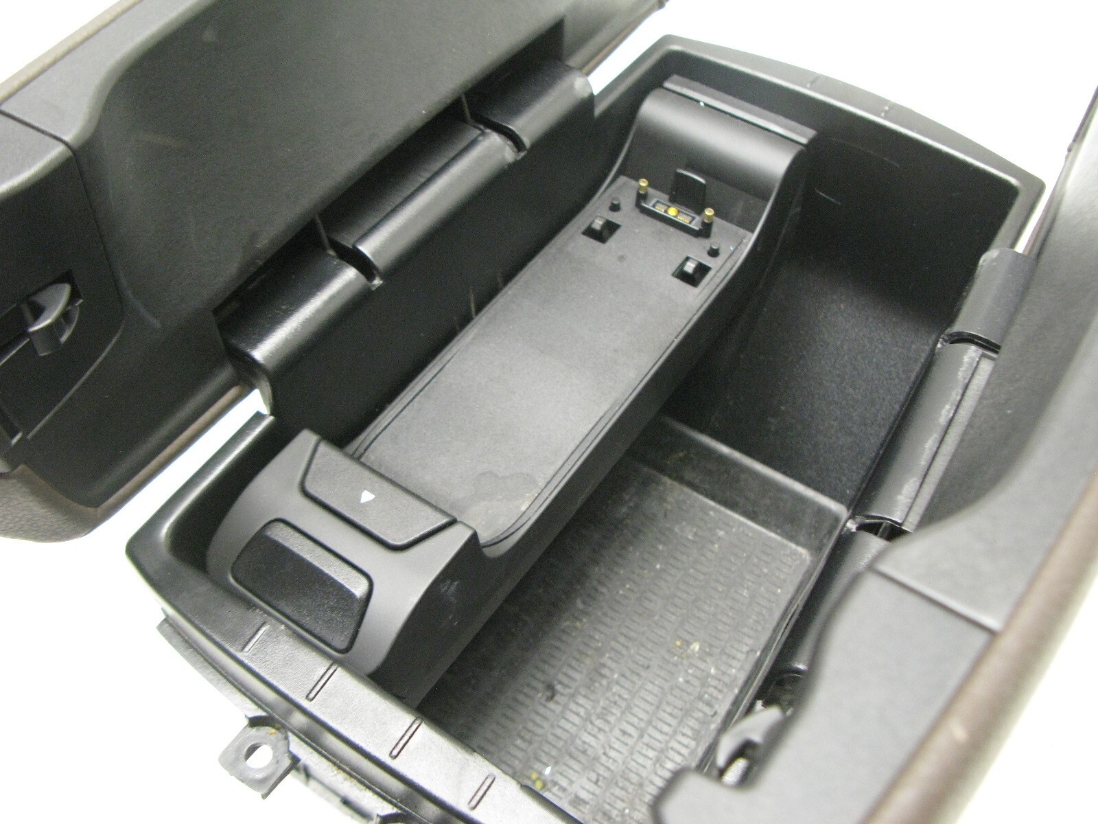 07-13 BMW X5 E70 FRONT CENTER CONSOLE ARM REST STORAGE COMPARTMENT ...