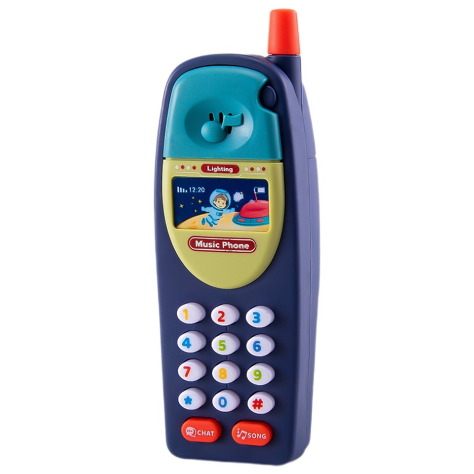Phone Toy Play Music Learning Educational Cell Phone For Baby Kids And ...
