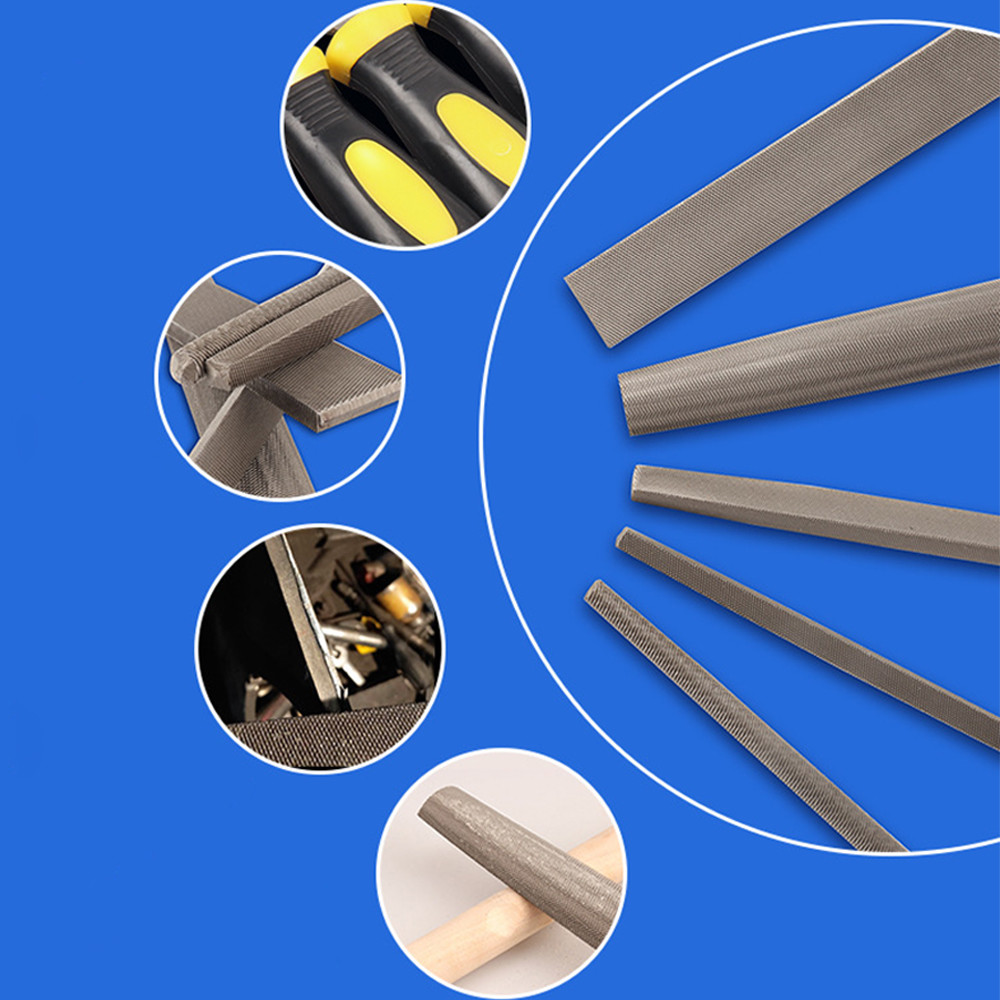 1PC 10 inch Triangle File Carbon Steel T12 Rasps Sharpening Single ...