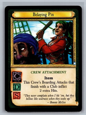 7th Sea TCG Strange Vistas Belaying Pin CCG | eBay