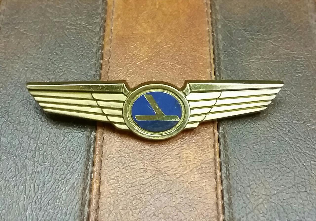 RARE VINTAGE * EASTERN AIRLINES Plastic Junior Pilots Wings Pin Stoffel ...