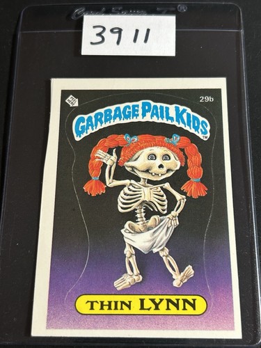 1985 Topps Garbage Pail Kids GPK Card First Series 1 OS1 Matte 29b Thin ...