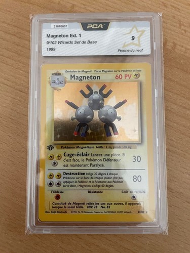 Magneton 9/102 Set de Base Wizards Edition 1 PCA 9 FR | eBay