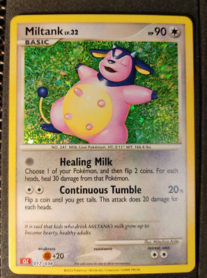 Pokemon Miltank 017/034 Holo Pokemon Card Game Classic English New ...