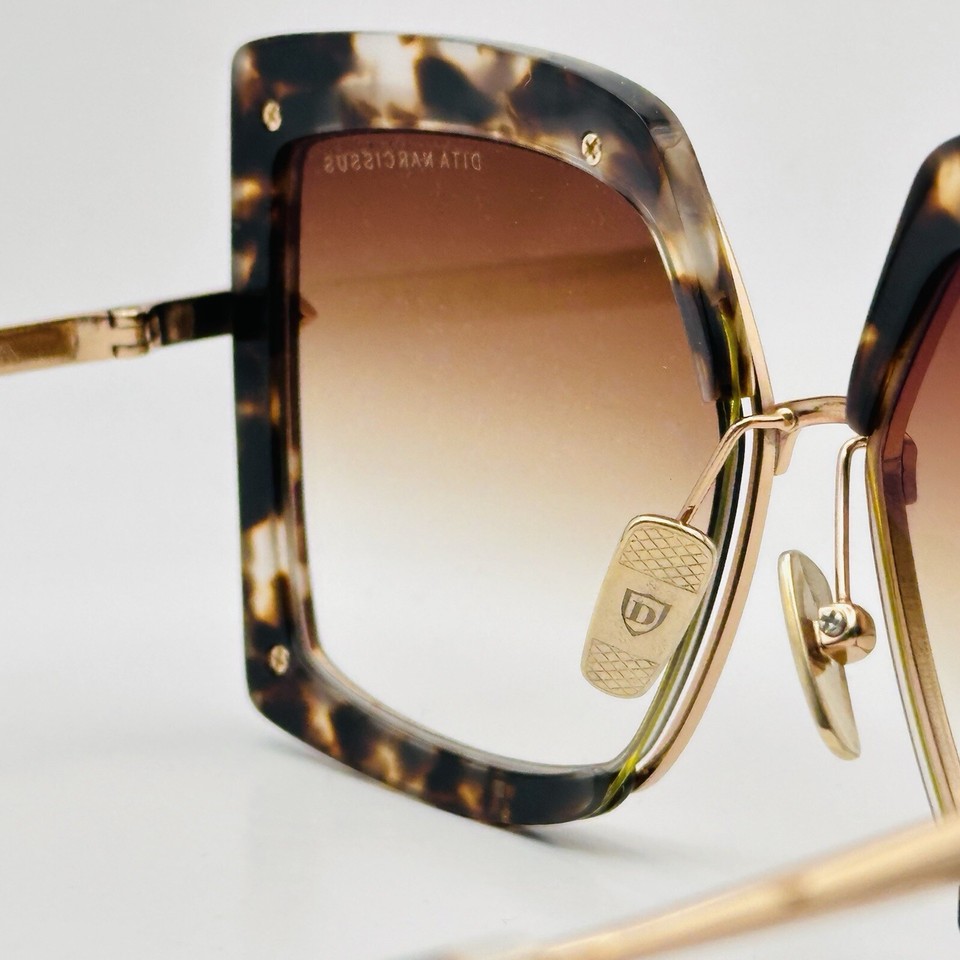 DITA Sunglasses Ladies Angular Rose Braun Butterfly Model NARCISSUS ...