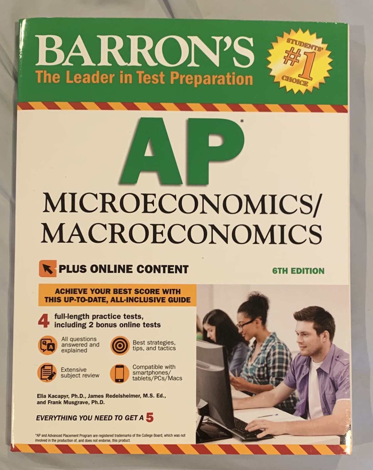 BARRON’S AP MICROECONOMICS/ MACROECONOMICS (6TH EDITION) STUDY GUIDE ...