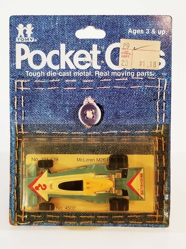 TOMY Tomica Pocket Cars McLaren M26 Formula 1 / 1981 / #224-F39 / Made ...