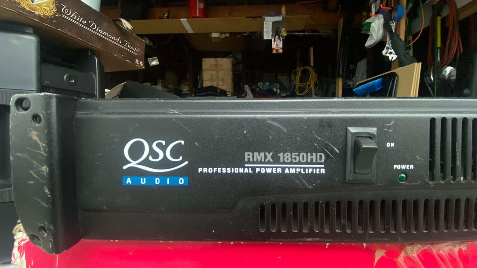 QSC RMX 1850HD Professional 2 Channel Power Amplifier Rack Mountable | eBay