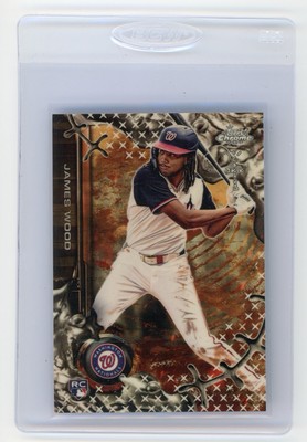 2025 Topps Chrome Fanatics Fest Cactus Jack JAMES WOOD Superfractor ...