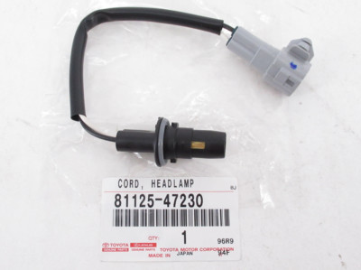 Genuine OEM Toyota 81125-47230 Headlamp Wire Harness Cord 2010-2015 ...