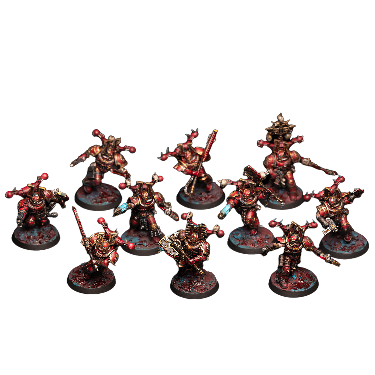 Arte De Khorne Berzerkers The Ward Save: 40K WIP: Khorne Berzerkers