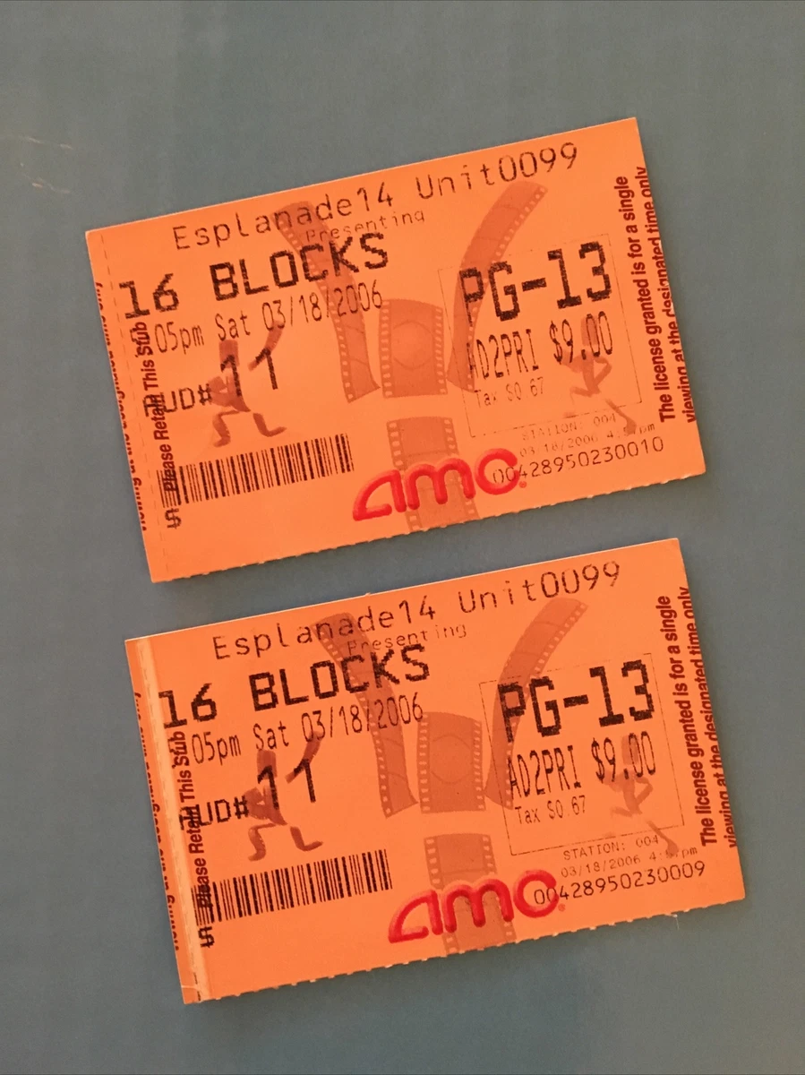 Amc Movie Ticket