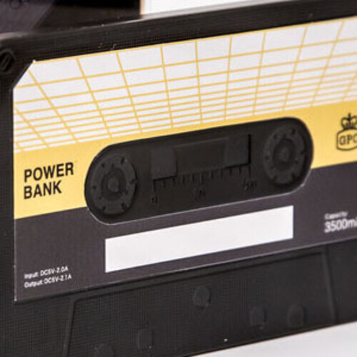 GPO CASSETTE POWER BANK [Used Very Good ] Black | eBay