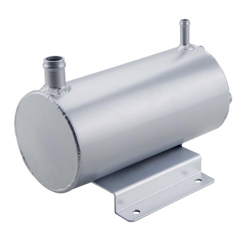 Universal Aluminum Radiator Coolant Overflow Expansion Header Water ...