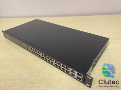 Axis T8524 24-Port PoE Manageable Ethernet Network Switch 01192-001-03 ...