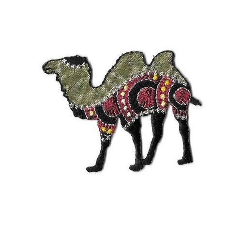 Camel - African - Desert - Zoo - Wild Animal - Embroidered Iron On Patch | eBay