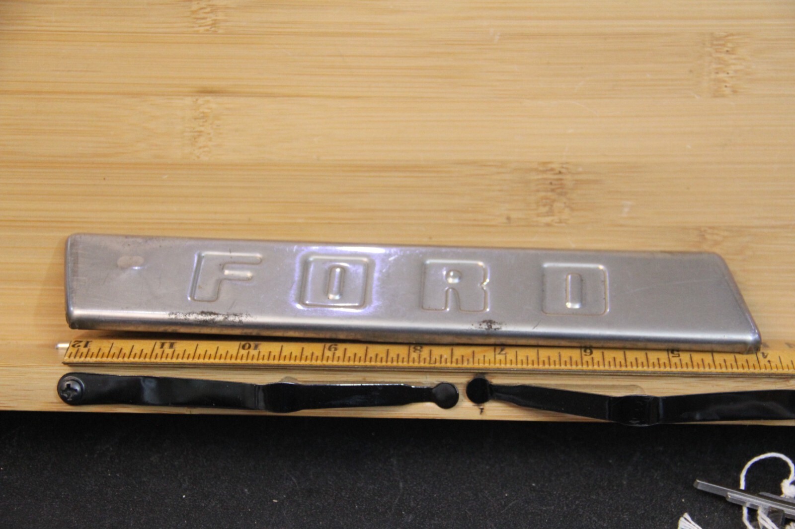 Ford Vintage Emblem for Truck Car Side ? 1960's ? Script Ad | eBay