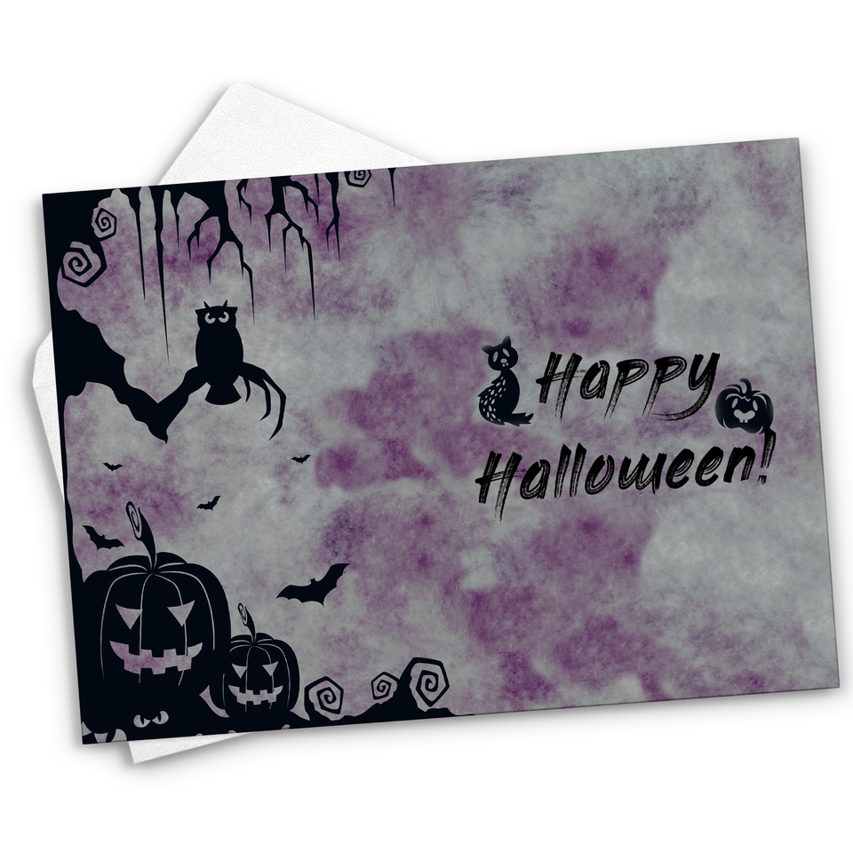 Have A Fabulous Happy Halloween Handmade Greeting Card | eBay