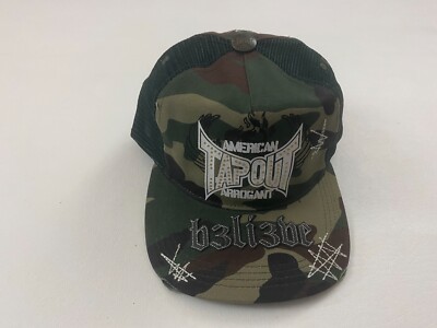 New Vintage American TAPOUT Arrogant Belieqe Adjustable Trucker Hat Cap ...