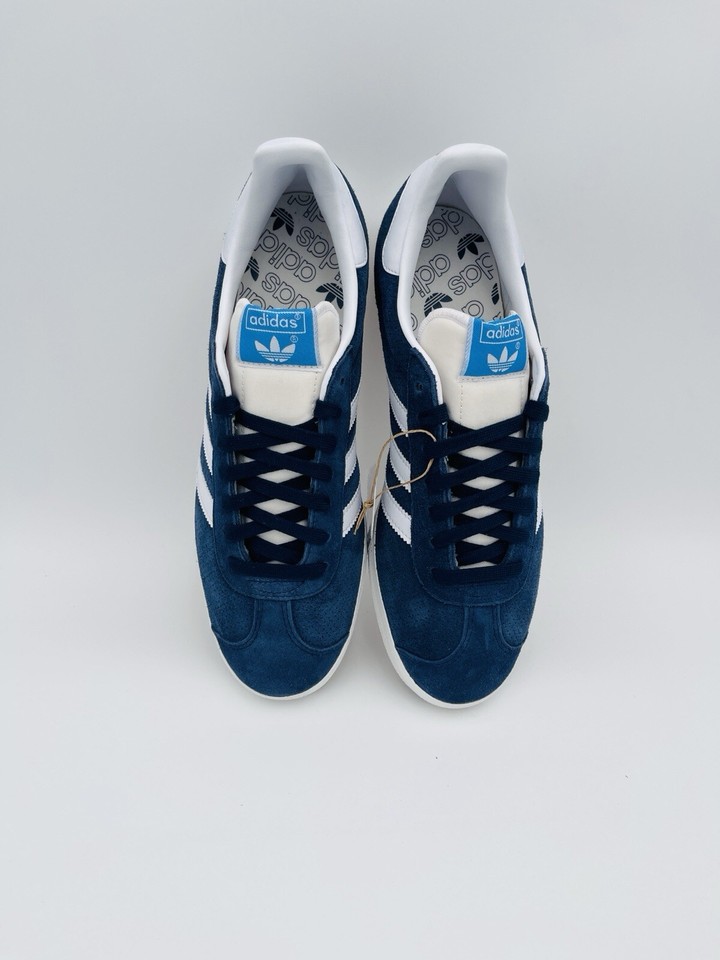 Adidas Originals Gazelle Men's Casual Shoes Blue/White IG6212 | eBay