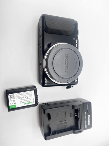 Sony NEX-3N 16.1MP Digital Camera Body, Batteries, + Charger | eBay