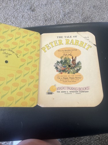 4 Vintage Magic Talking Books Record 78 rpm 1955 | eBay