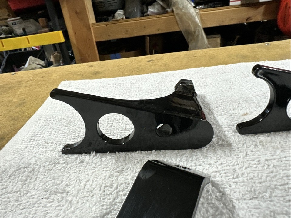 Harley Softail Passenger Floorboard Mount Brackets Saddlebag Support ...