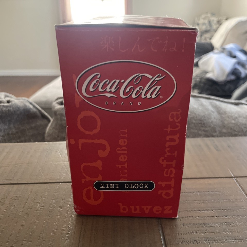Coca-Cola Collectible Mini Clock – Vending Machine Style – New in Box ...