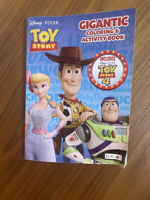 Disney Toy Story 4 Gigantic Coloring & Activity Book 192 Pages NEW | eBay