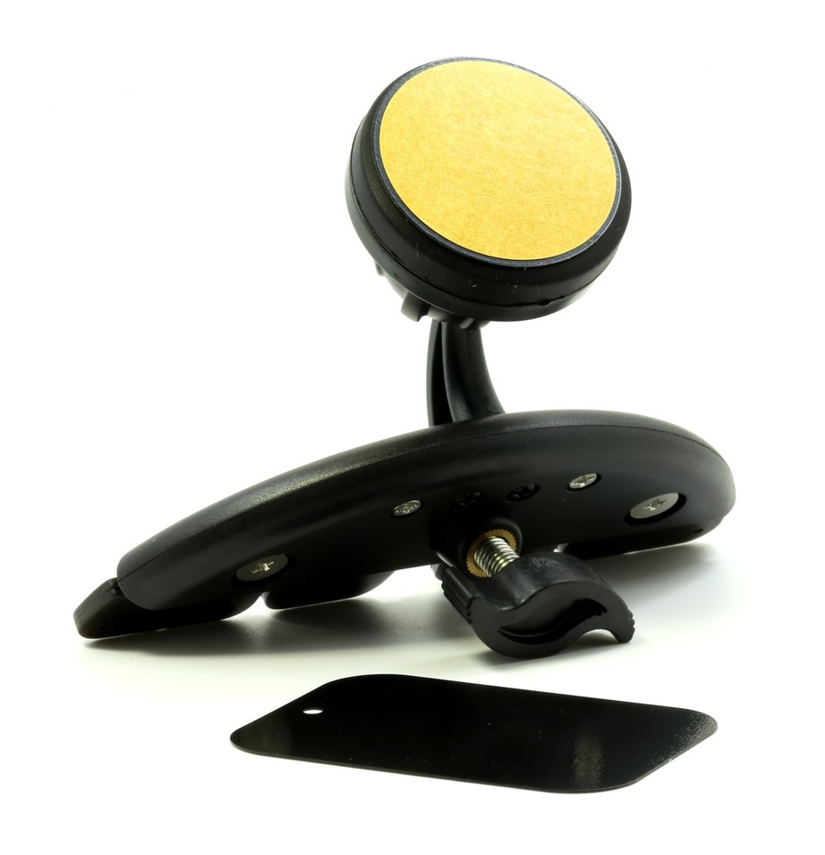 Magnetic Car CD Dash Slot Mount Holder Dock For iPod iPhone Android ...