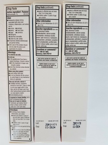 3 pack Quadrydern N.F.Net 2 oz each Anti-Itch Cream New Expiration Date ...
