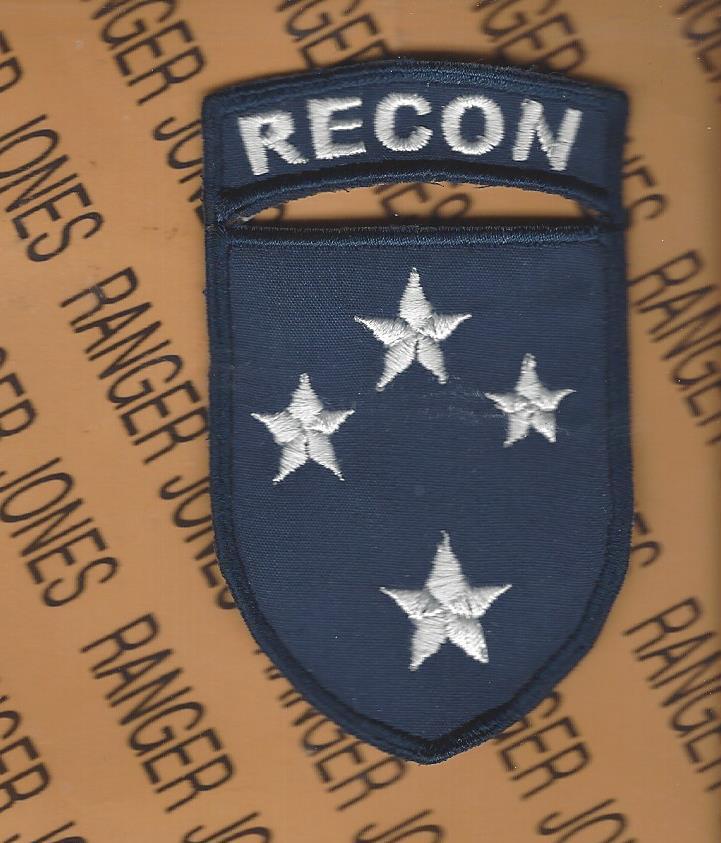 US Army 23rd Infantry Division RECON patch & arc tab set | eBay