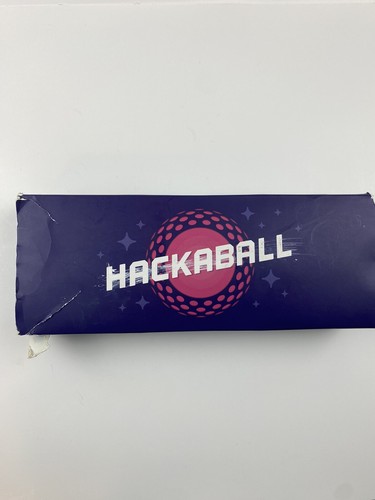 RARE! Hackaball Smart Responsive Programmable Ball Computer Kickstarter ...