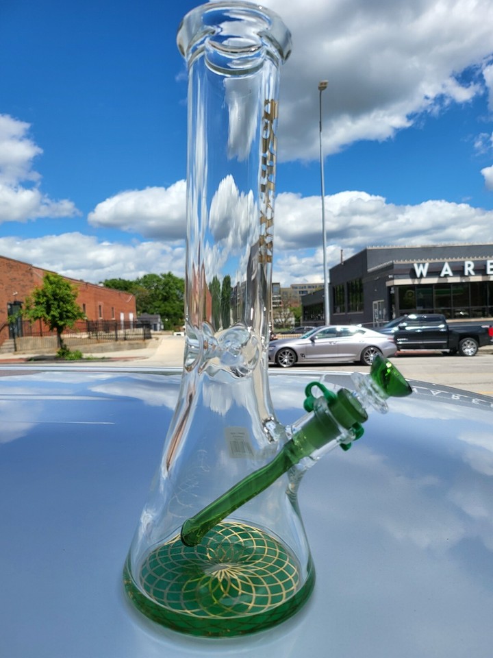 12" Original Dream Glass SUPER HEAVY DUTY Quality Beaker Bong - 9mm ...