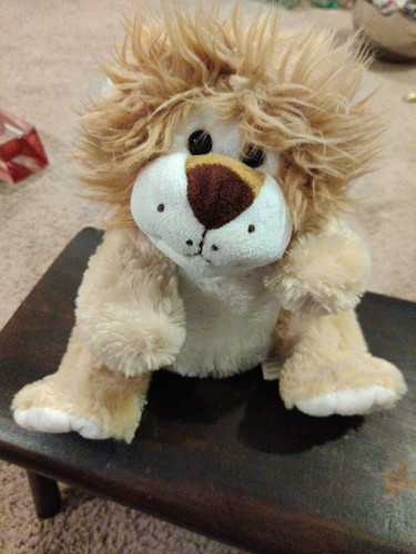KellyToy Plush Lion Hand Puppet Fully Body 9" Sitting Hand Crafted | eBay