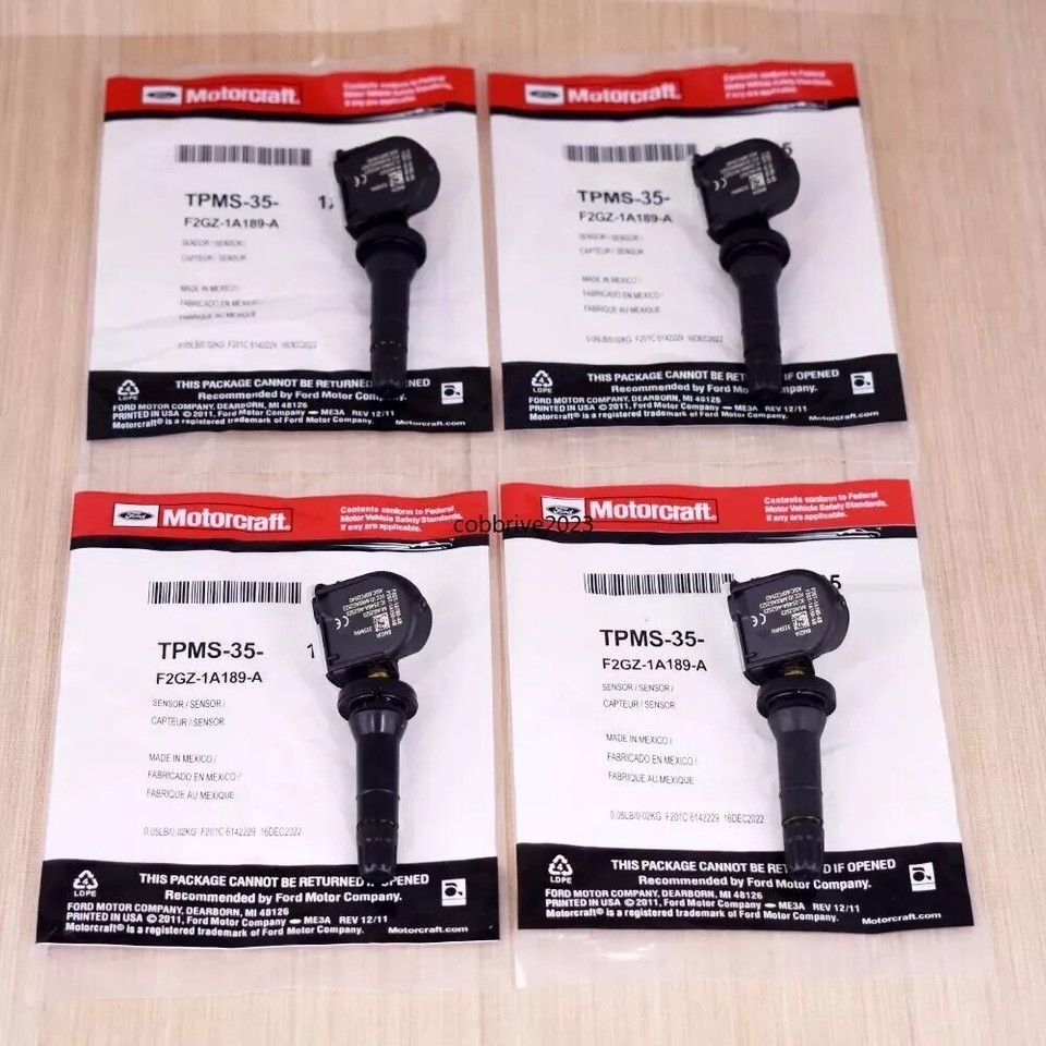 4X F2GZ1A189AB Genuine TPMS35 Tire Pressure Sensor For F150 Explorer ...