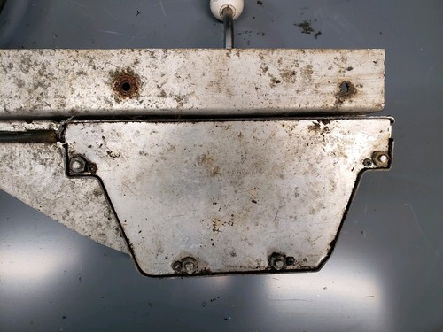 Teleflex Marine Vintage Single Lever Side Mount Control Box with Cables ...