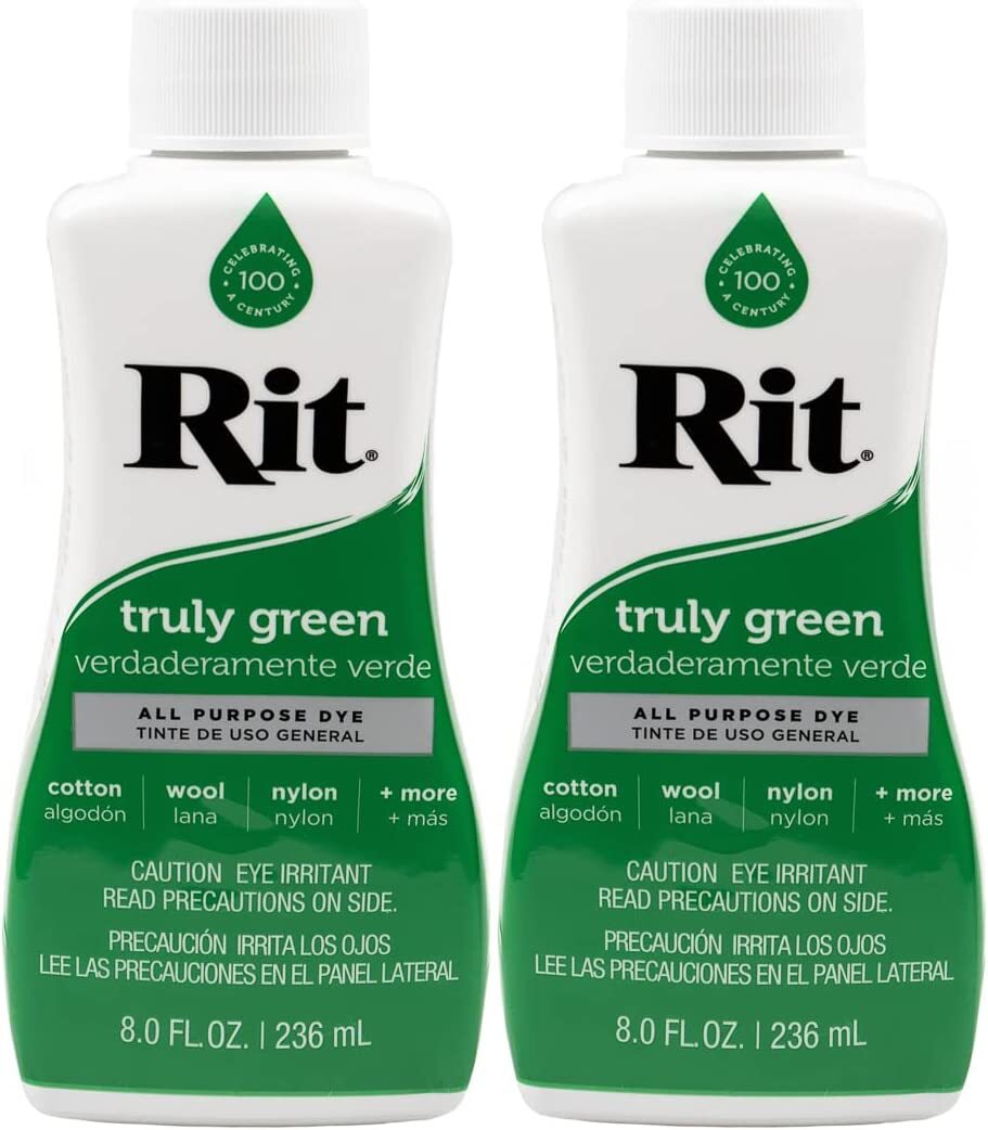 Rit Dye Multi-Purpose Liquid 8 Oz (2-Pack) Truly Green | eBay