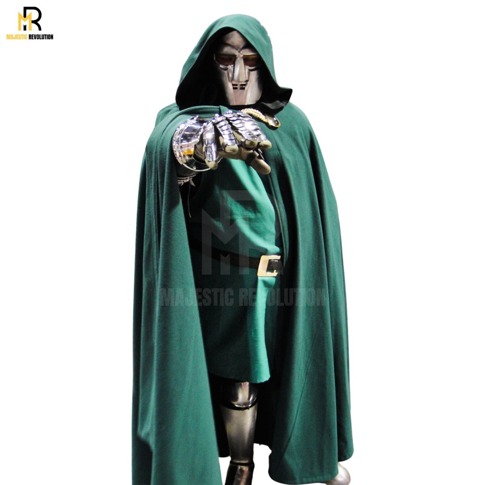 Doctor Doom Costume Cosplay Doctor Doom Outfit with Cloak & Chain Set ...
