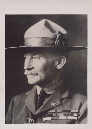 1941 Lord Baden-Powell portrait Nairobi Kenya Vintage Original Press ...