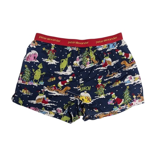 Peter Alexander Dr Seuss The Grinch Size Large Mens Sleep Shorts ...