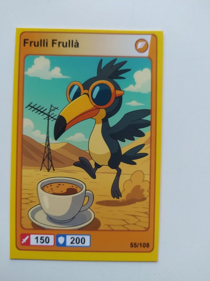 ITALIAN BRAINROT CARD- OFFICIAL CARD COLLECTION MADE IN ITALY -VENDITA ...