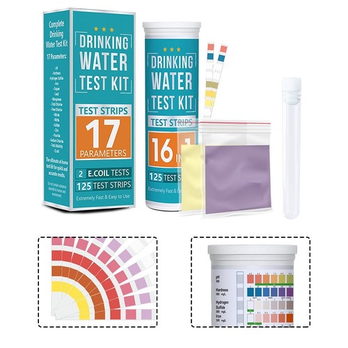 Professional Water Testing Solutions 17 in 1 Kit for Home Tap and Well ...