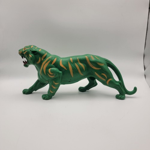 1982 He-Man's Battle Cat Cringer Masters of the Universe Green Tiger ...