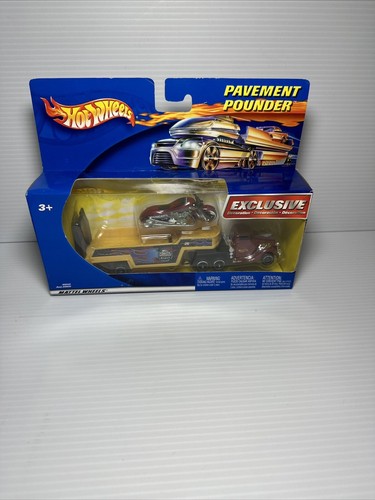 Hot Wheels Pavement Pounder 2-Pack Duncan Motorcycle 1:64 Die Cast Car ...